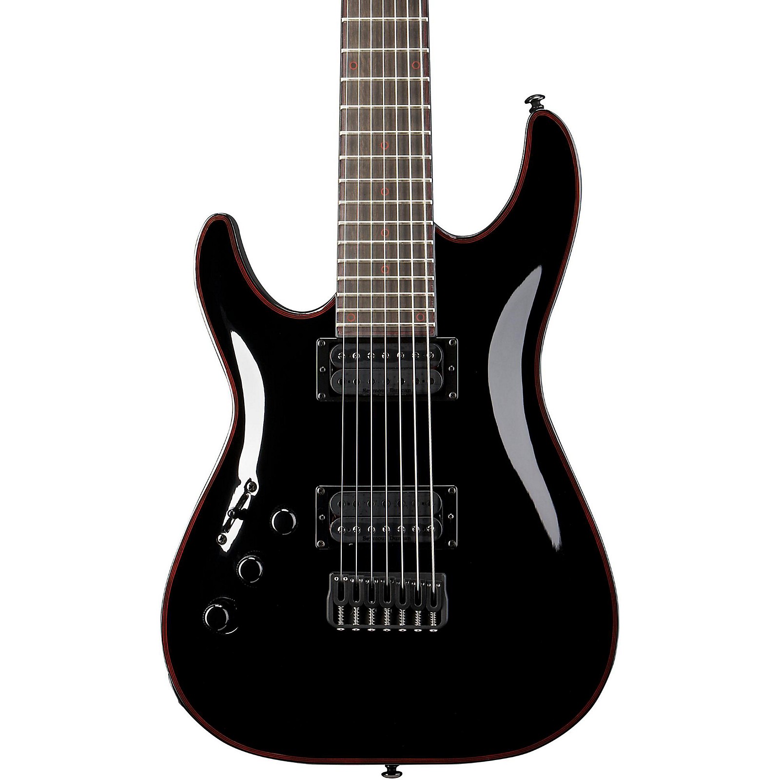 Schecter Guitar Research Blackjack C-7 Left Handed Electric Guitar ...