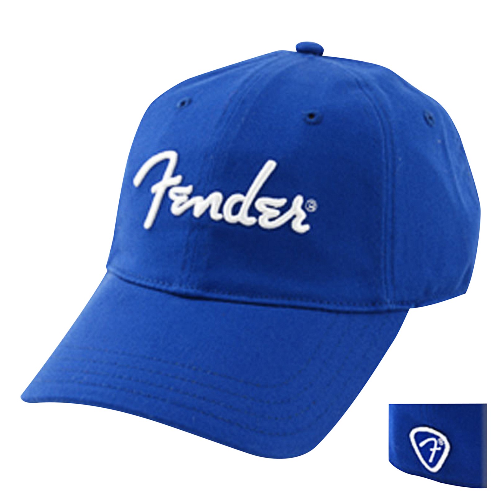 Fender Blue Script Logo Stretch Cap | Musician's Friend
