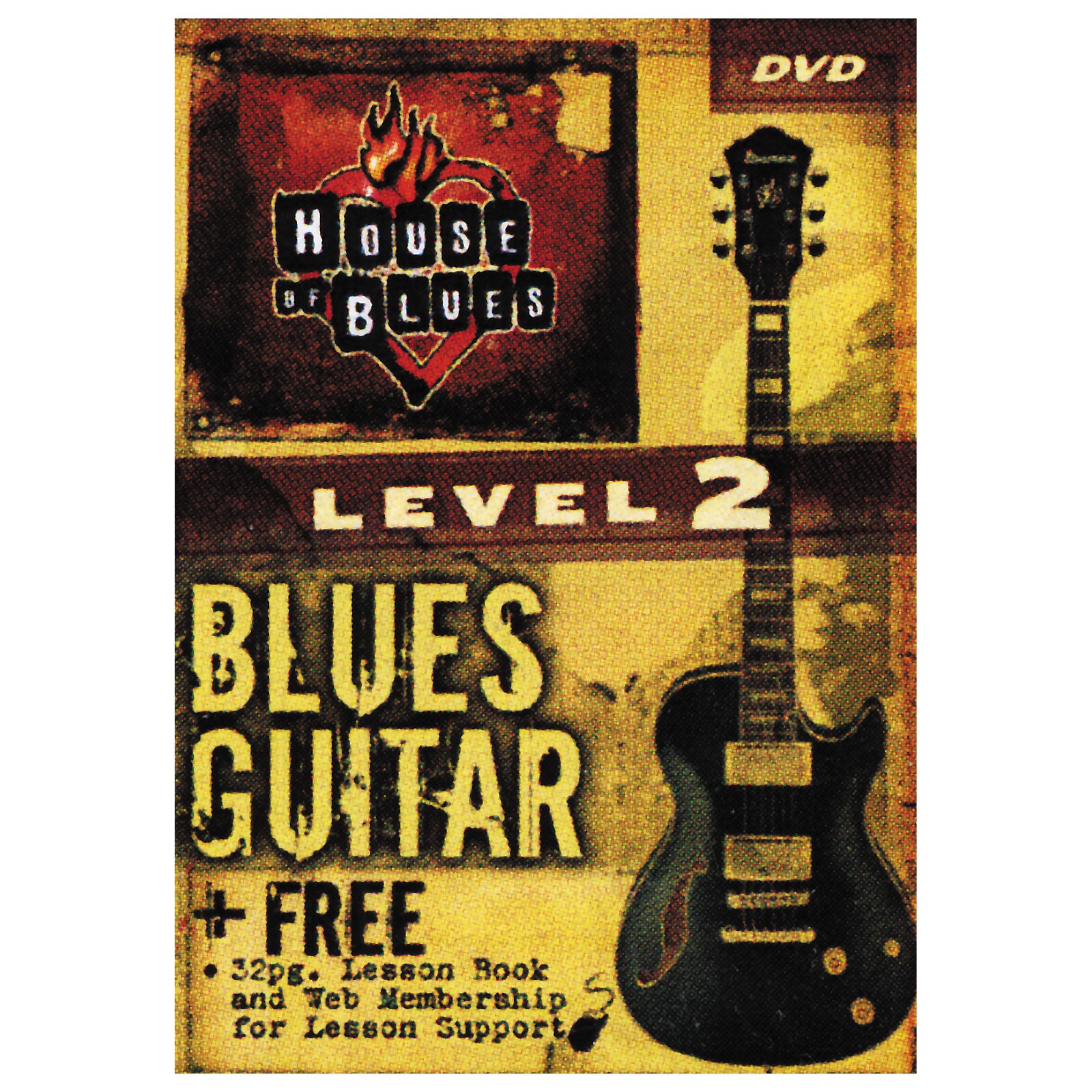 Hal Leonard Blues Guitar Level 2 (DVD) | Musician's Friend