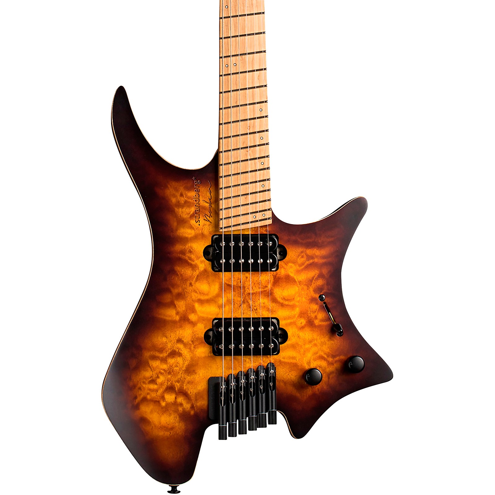 Strandberg Boden Standard 6 Electric Guitar Bengal Burst Quilt ...