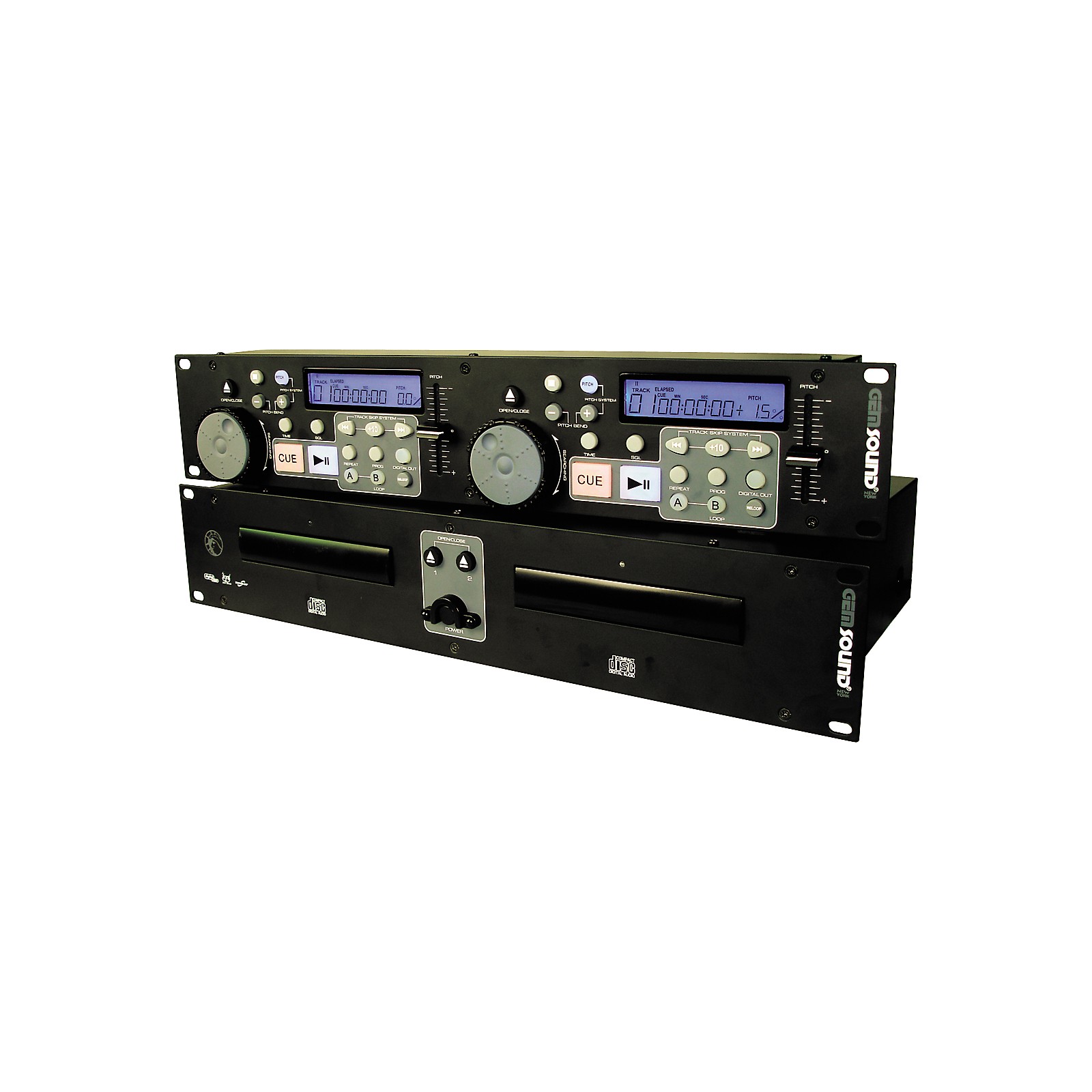 Gem Sound CD-70 Pro Dual CD Player | Musician's Friend