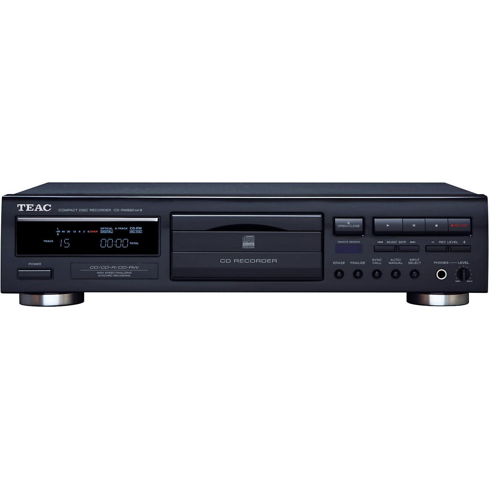 Tascam CD-RW890MKII CD Recorder | Musician's Friend