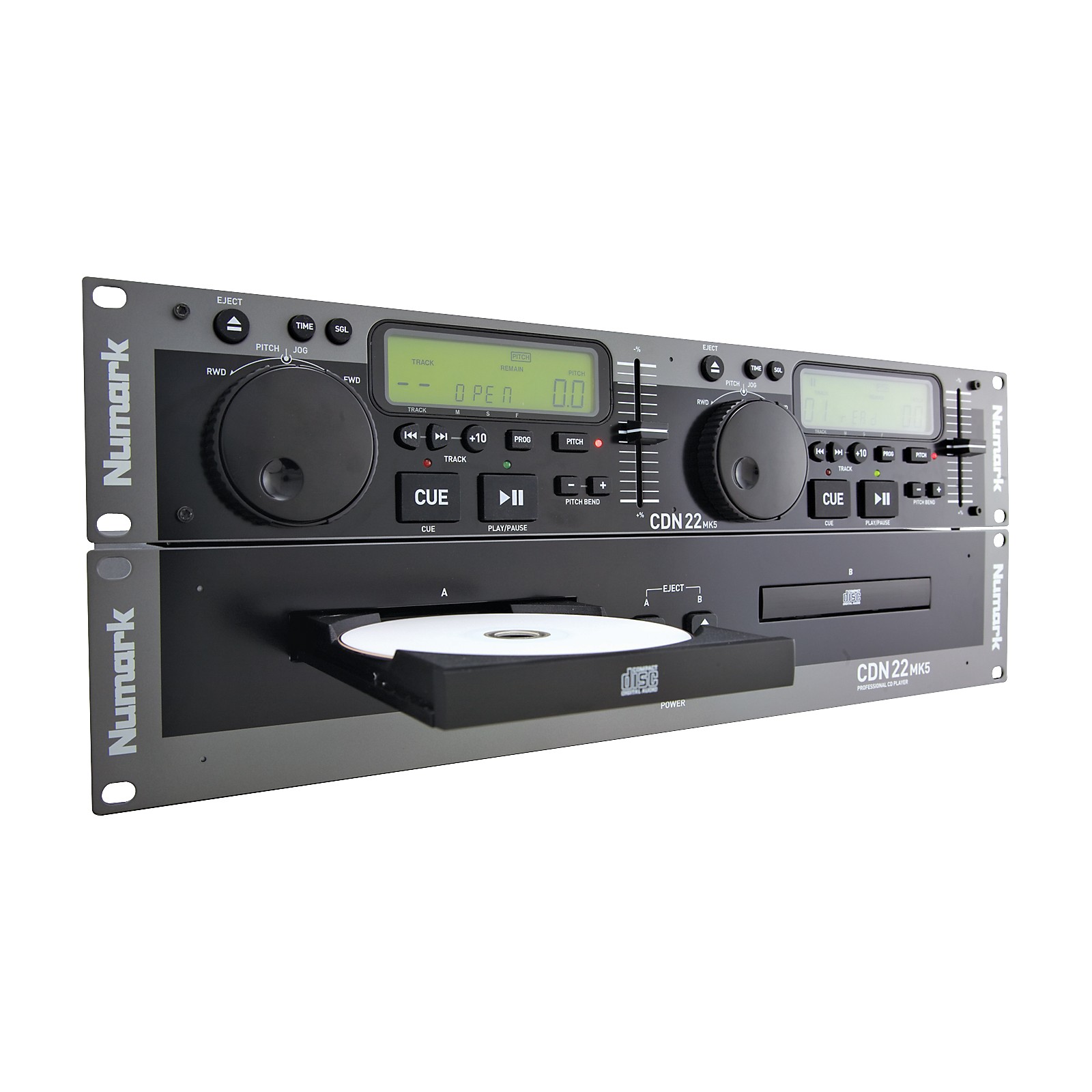 Numark CDN22 MK5 Rackmount Dual CD Player | Musician's Friend