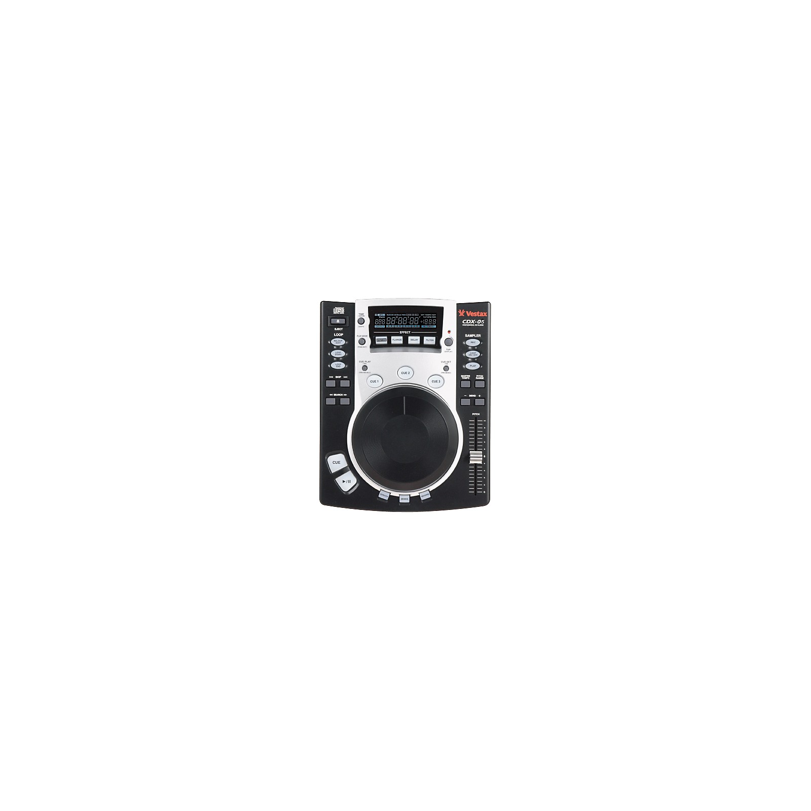 Vestax CDX-05 Tabletop CD/MP3 Player | Musician's Friend