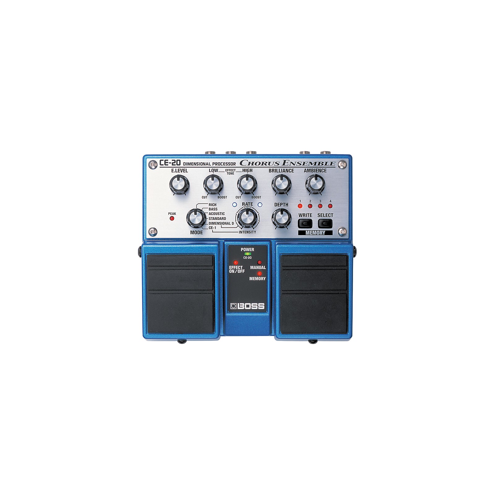 Boss CE-20 Chorus Ensemble Twin Pedal | Musician's Friend
