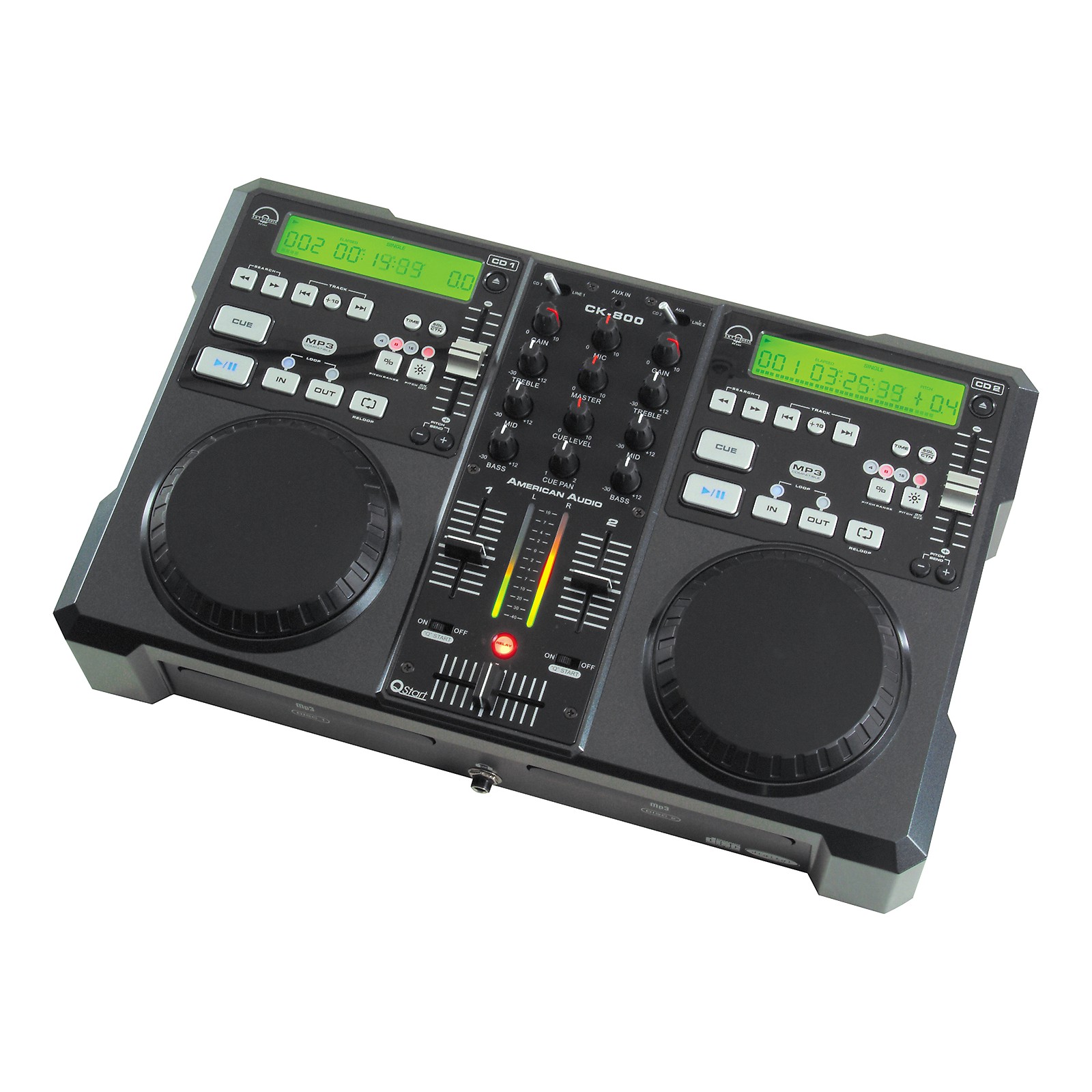 American Audio CK-800 Professional MP3/CD Player/Mixer | Musician's Friend