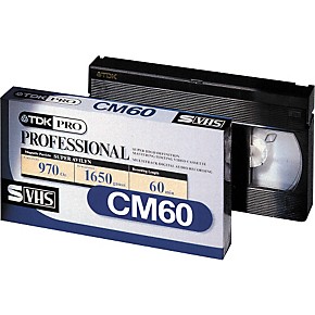 TDK CM60 S-VHS ADAT Tape | Musician's Friend