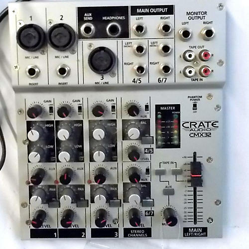 Crate CMX32 Powered Mixer | Musician's Friend
