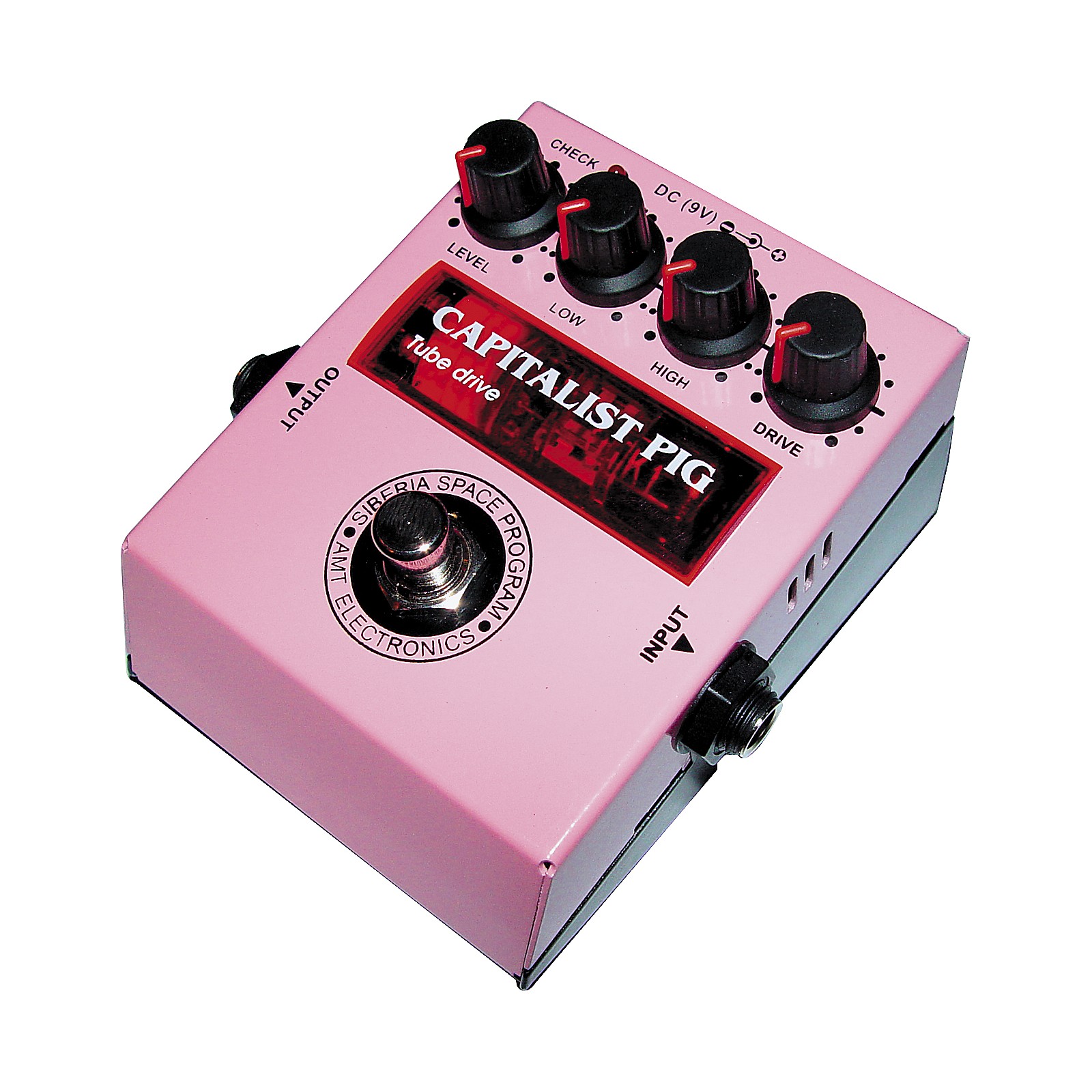 AMT Electronics Capitalist Pig Tube Drive Bass Effects Pedal | Musician ...