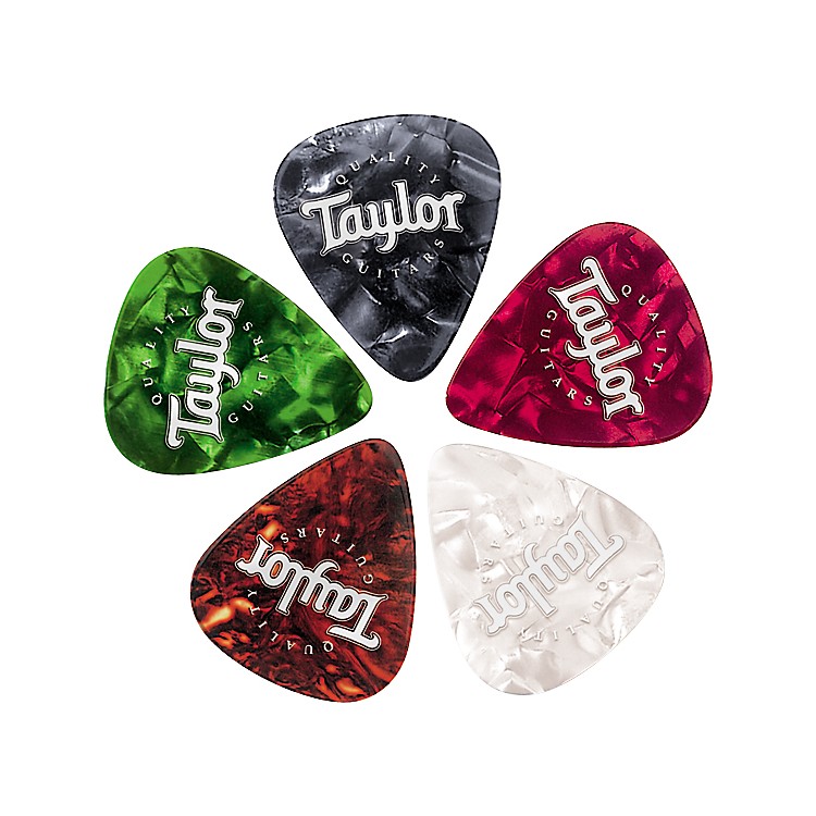 Taylor Celluloid Guitar Picks 10-Pack | Musician's Friend