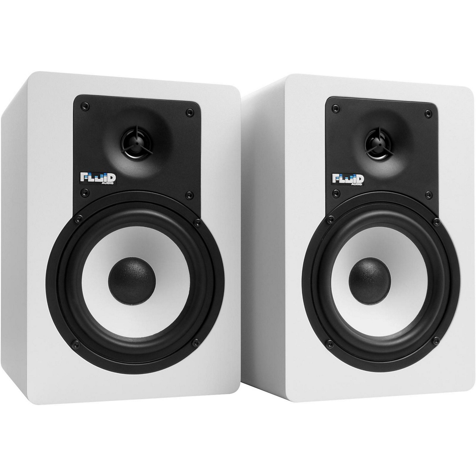 Fluid Audio Classic Series C5 5" Powered Studio Monitor - White (Pair ...