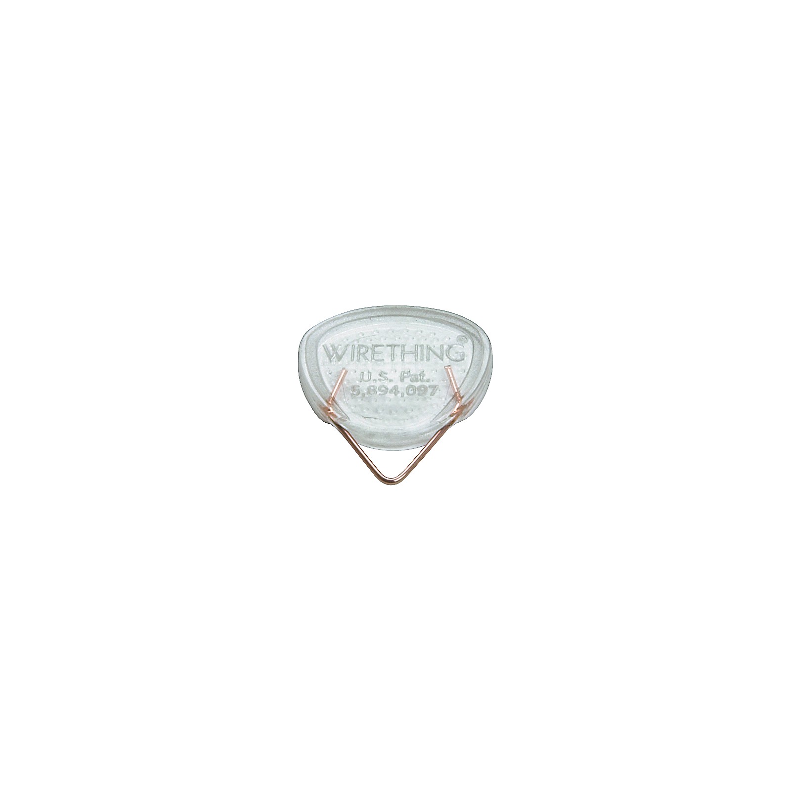 Wirething Clear Acrylic Copper Wire Pick | Musician's Friend