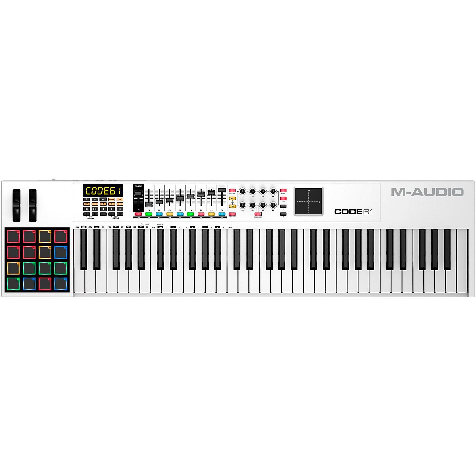 M Audio Code 61 Usb Midi Keyboard Controller Musicians Friend