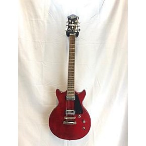Used Hofner Colorama 2 Solid Body Electric Guitar Red | Musician's Friend