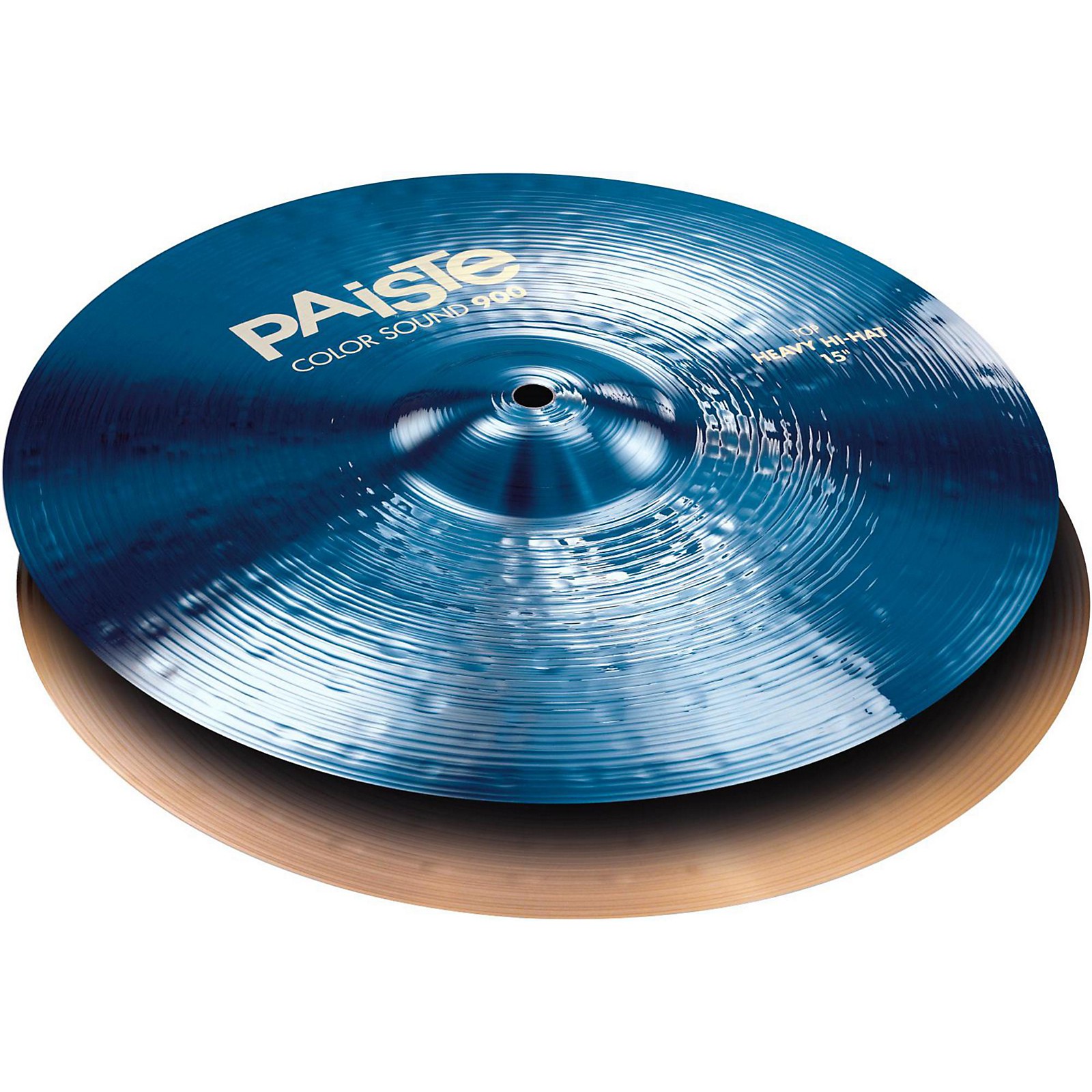 Paiste Colorsound 900 Heavy Hi Hat Cymbal Blue 15 in. Top | Musician's ...