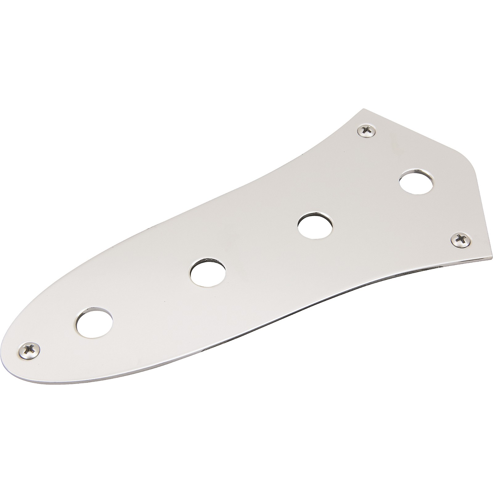 Fender Control Plate for Deluxe Jazz Bass Chrome | Musician's Friend