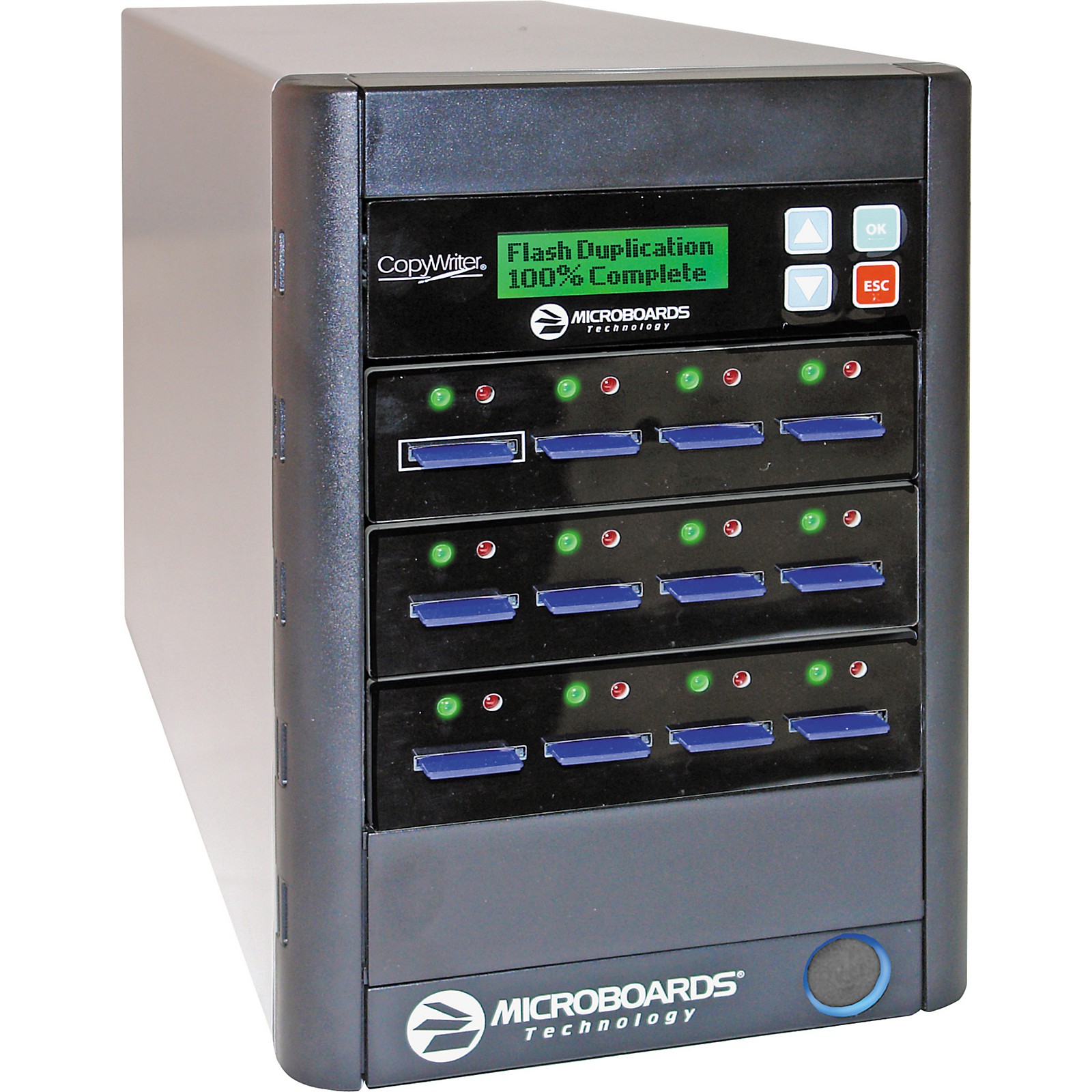 Microboards CopyWriter 1-to-11 SD Card Flash Duplicator | Musician's Friend