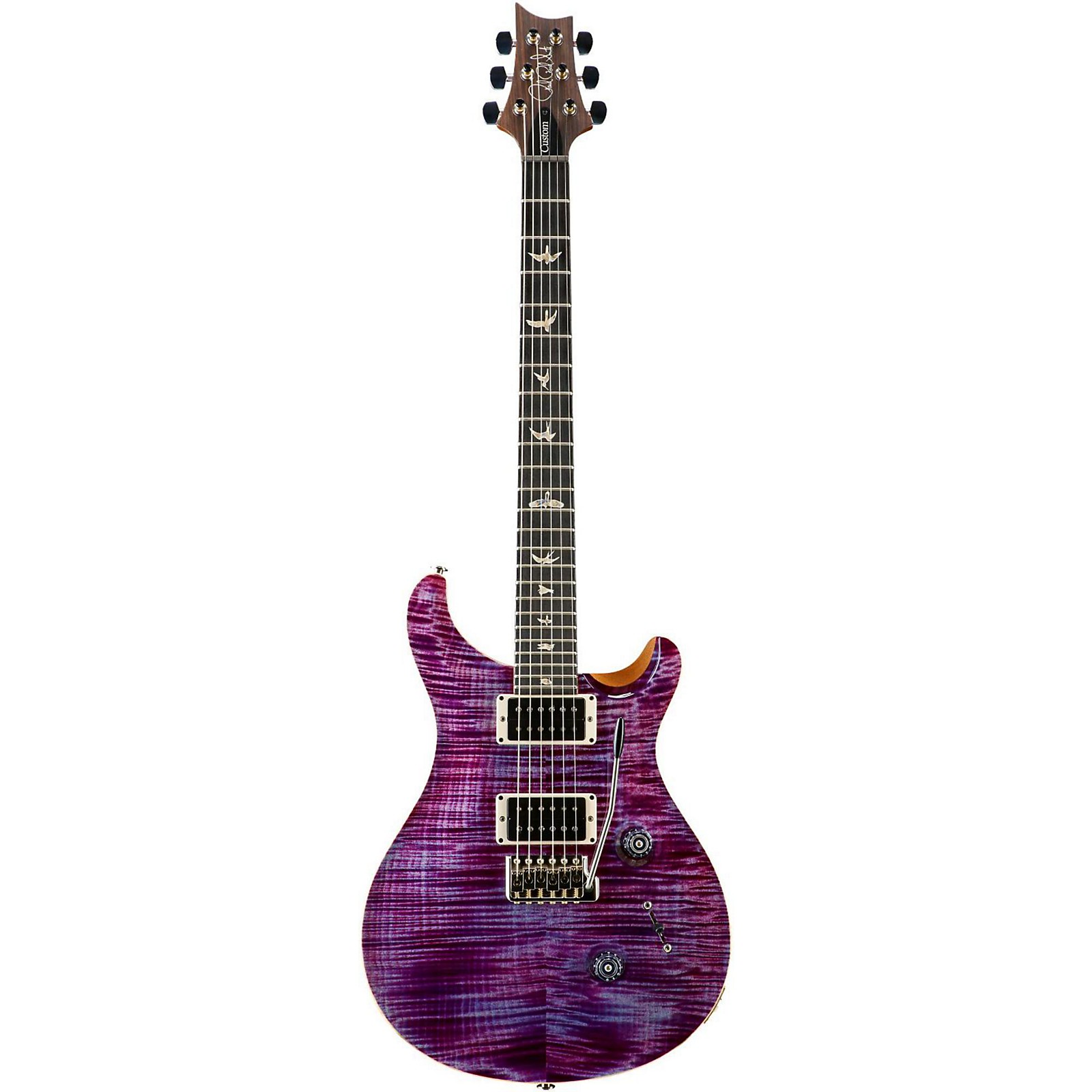 PRS Custom 24 Figured 10 Top Violet | Musician's Friend