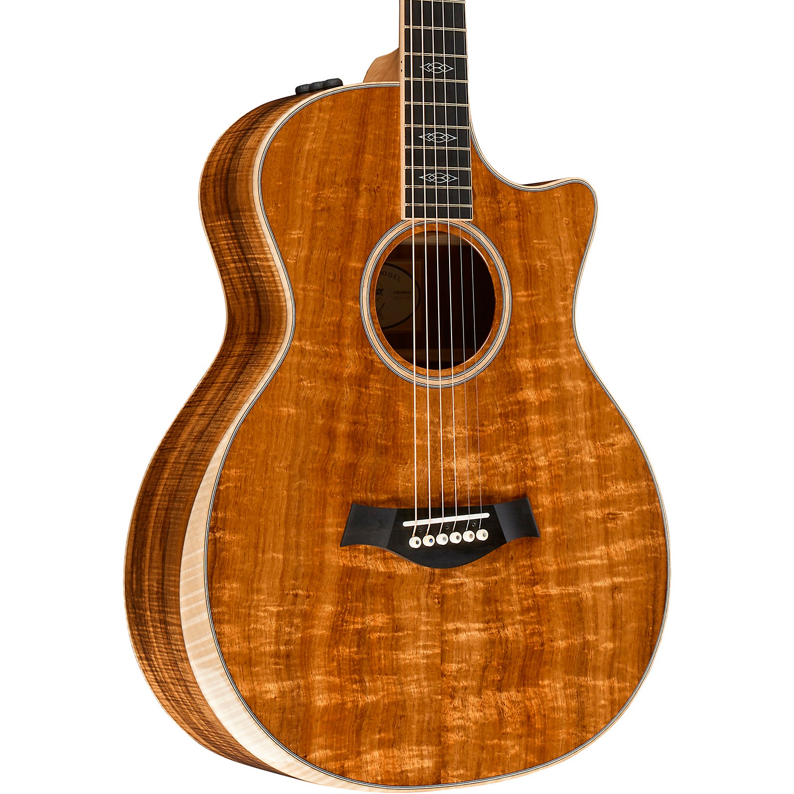 Taylor Custom Grand Auditorium 12-Fret #10672 Acoustic-Electric Guitar ...