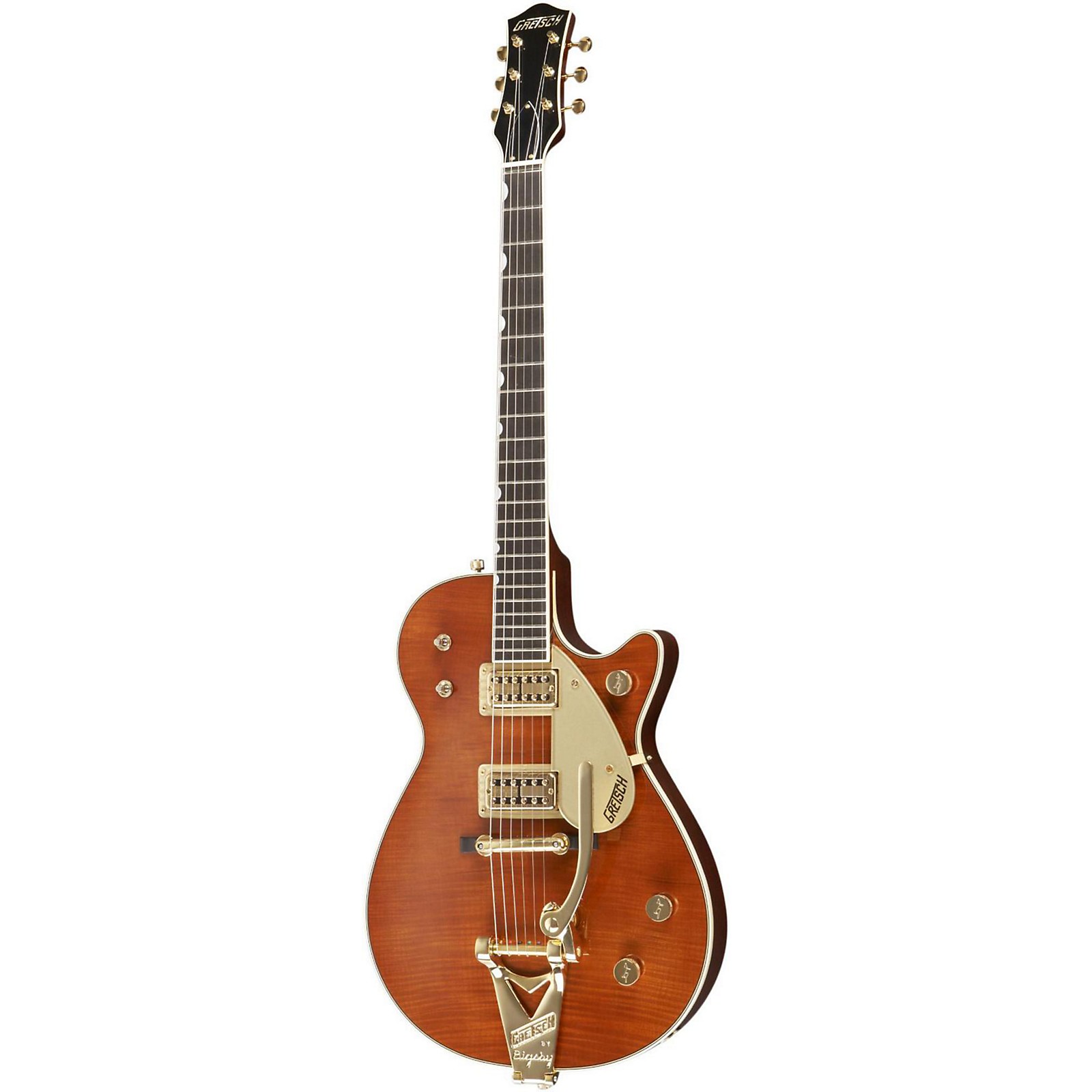 Gretsch Guitars Custom Shop Duo Jet Flame Maple Top Electric Guitar ...