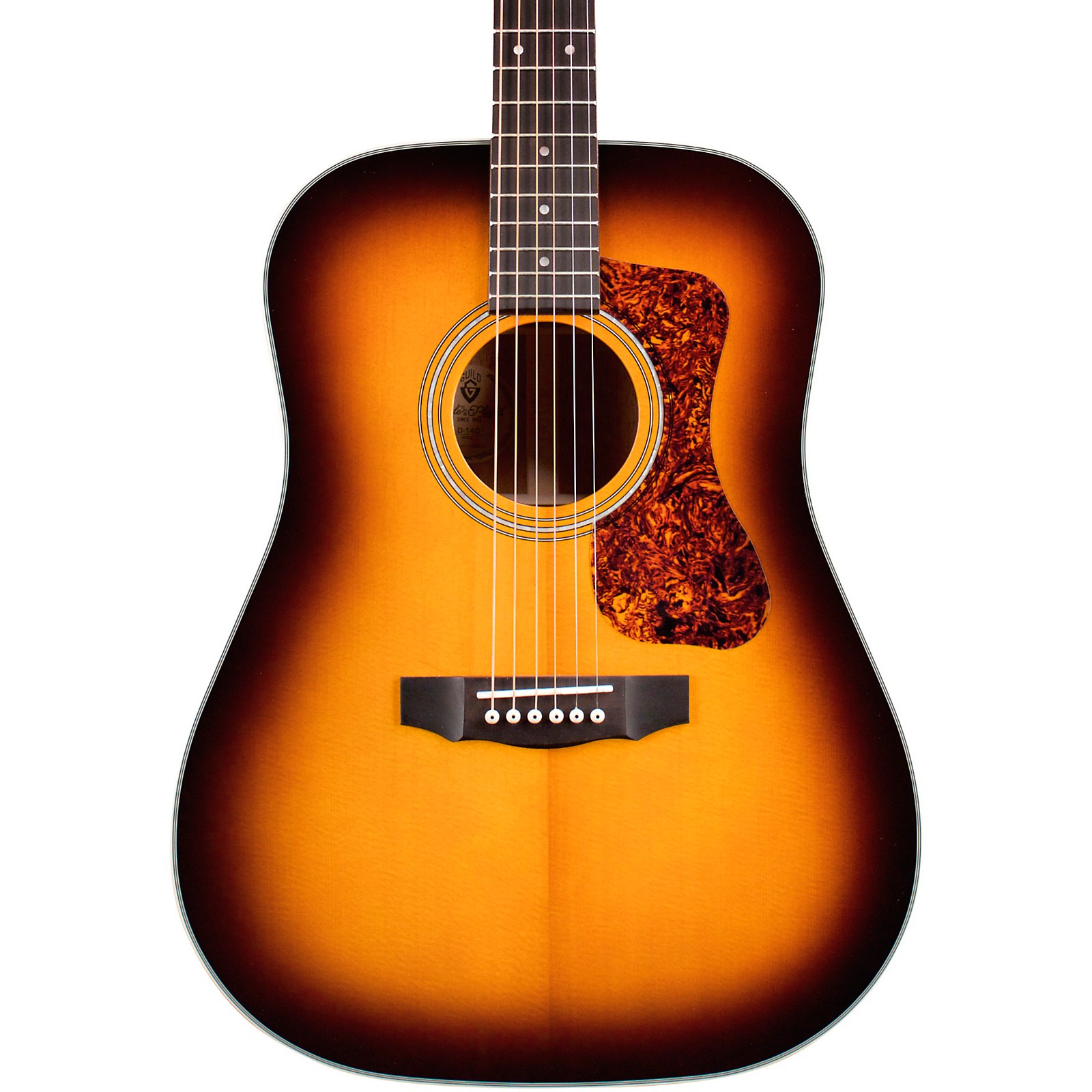 Guild D-140 Westerly Collection Dreadnought Acoustic Guitar Antique ...
