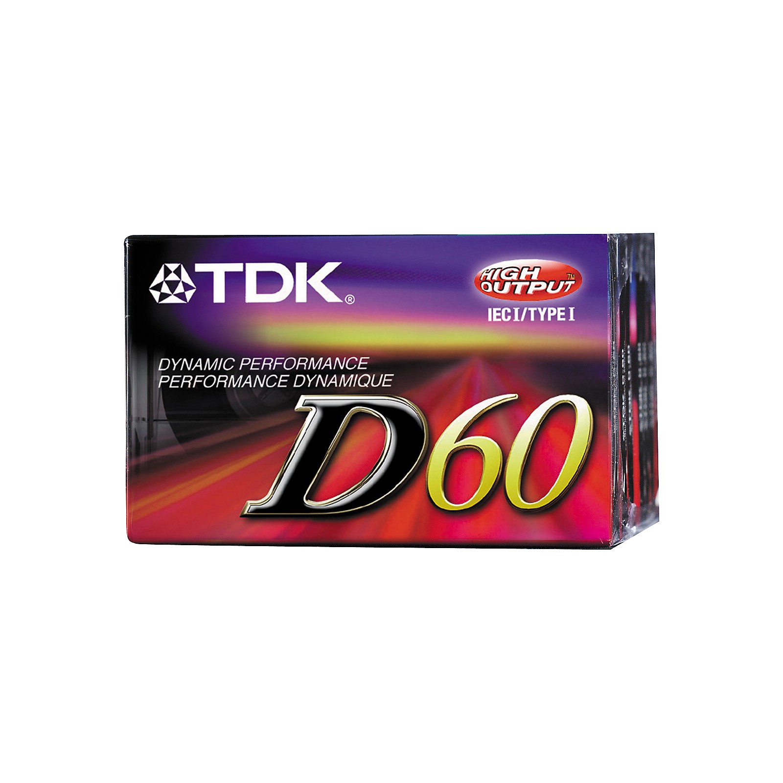 TDK D-60 Type 1 Cassette 10 Each | Musician's Friend