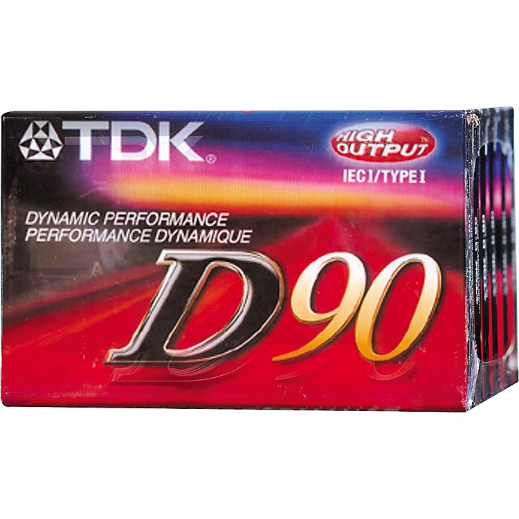 TDK D-90 Cassette 10-Pack | Musician's Friend