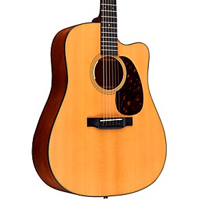 Martin DC-18E Dreadnought Cutaway Acoustic-Electric Guitar Ambertone ...