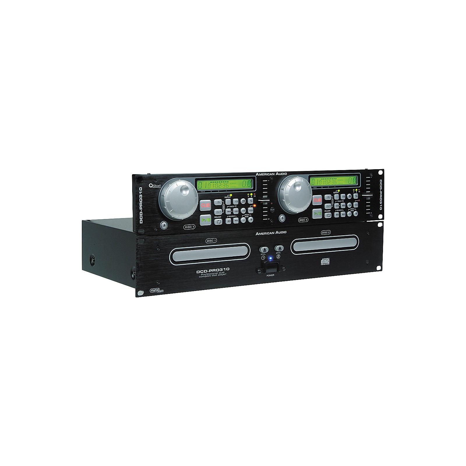American Audio DCD-PRO310 Professional Dual CD Player | Musician's Friend