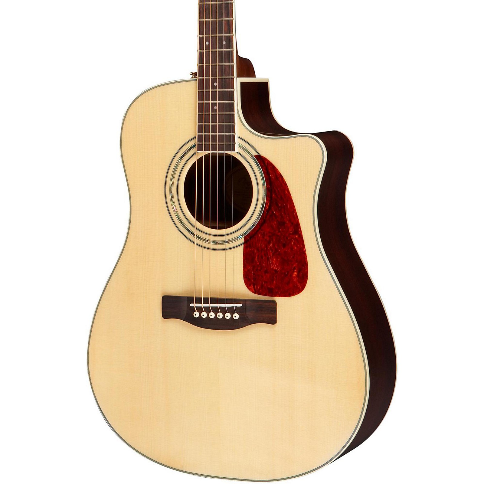 Fender DG200SCE Acoustic-Electric Guitar with Rosewood Back and Sides ...