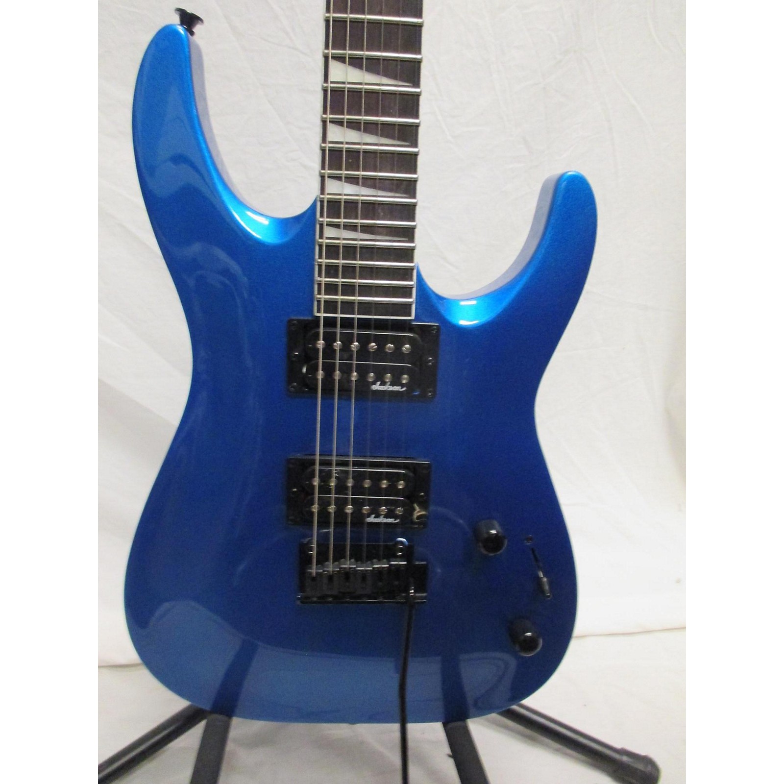 Used Jackson DINKY Solid Body Electric Guitar Blue | Musician's Friend