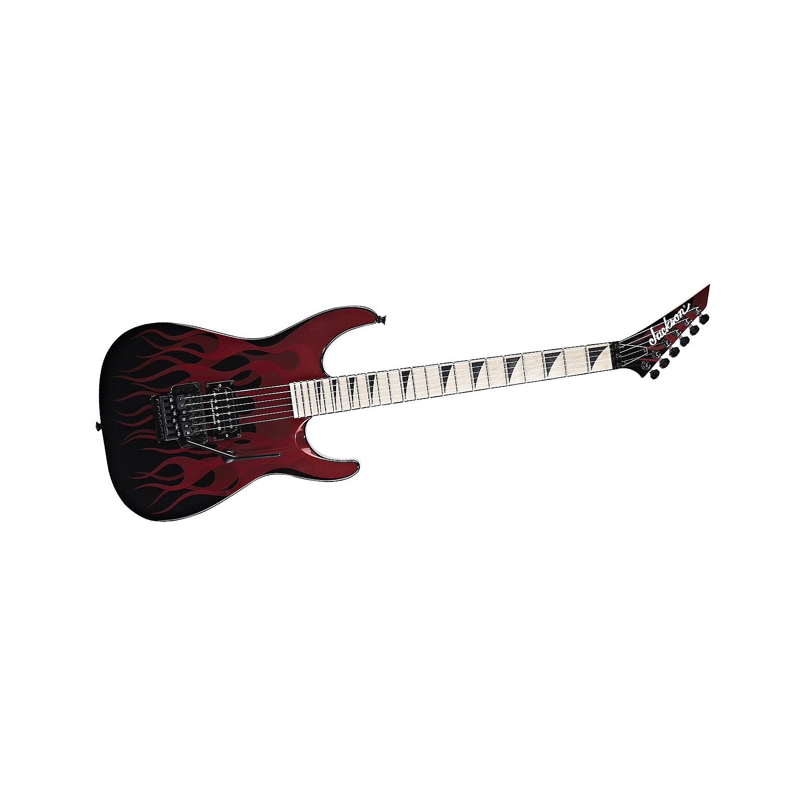 Jackson DK2M Red Ghost Flames Electric Guitar | Musician's Friend