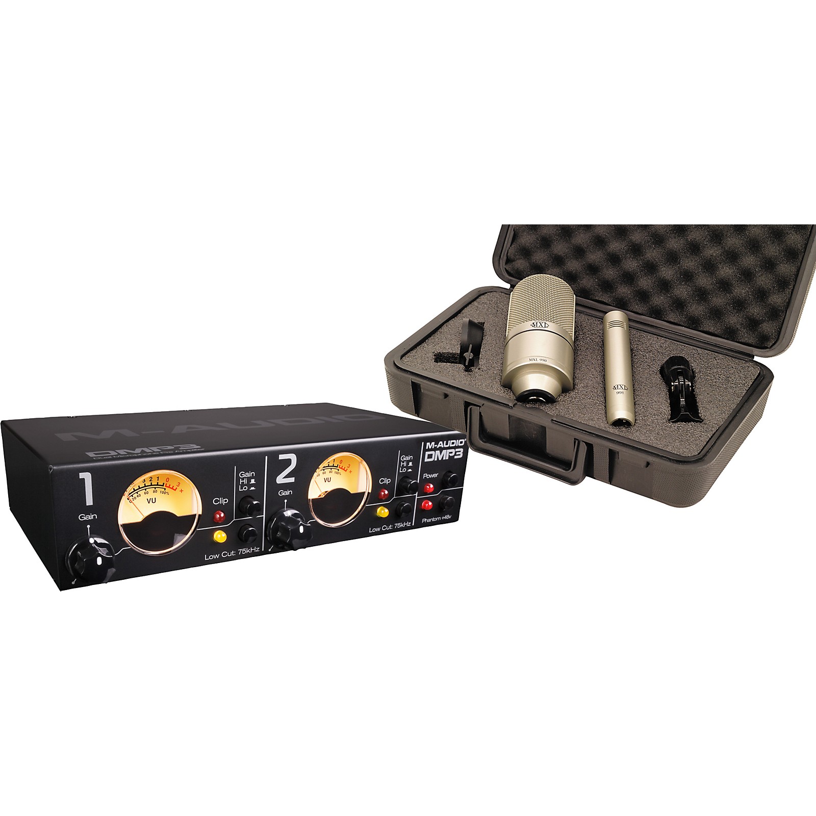 M-Audio DMP3 & MXL 990/991 Package | Musician's Friend