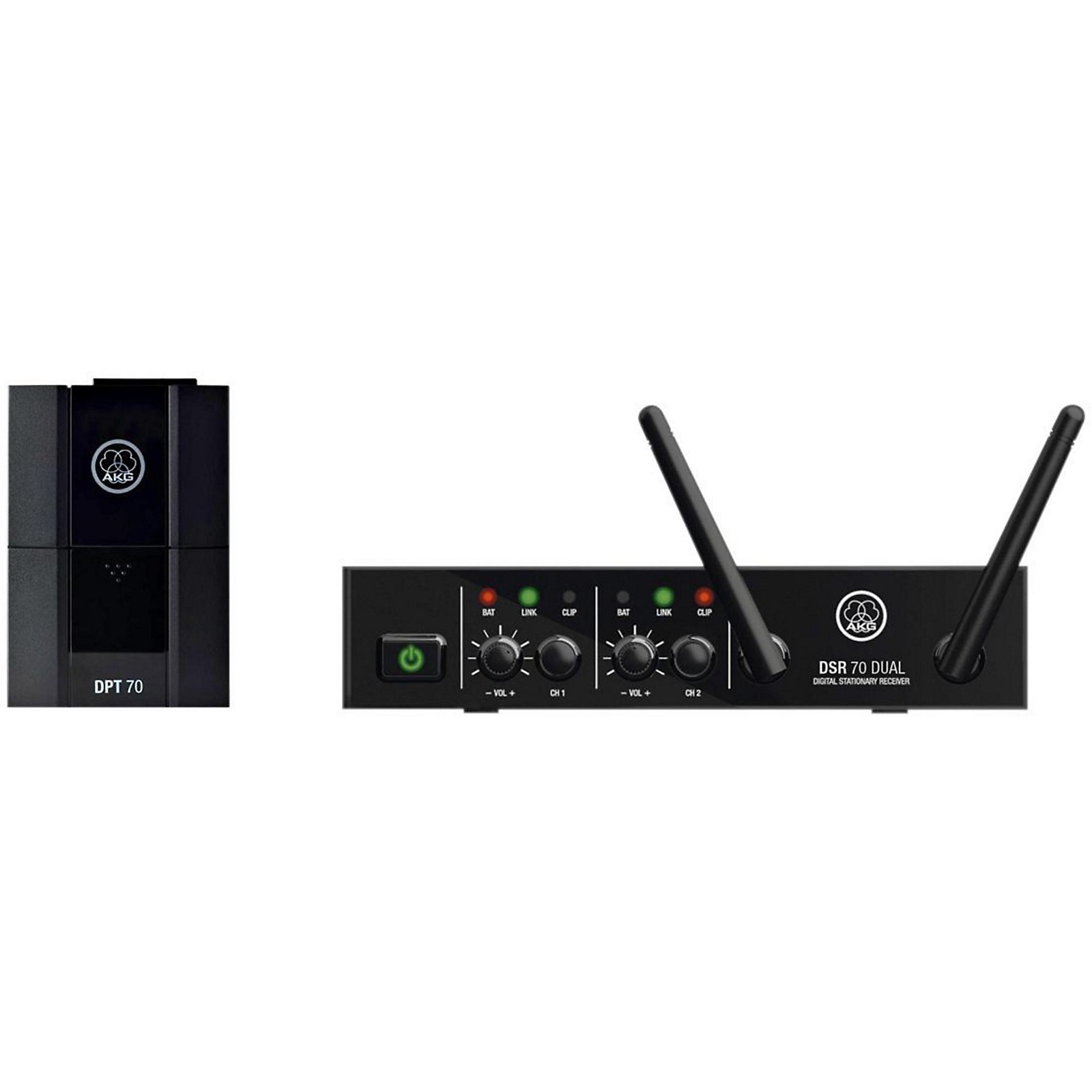 AKG DMS70 Wireless Microphone Dual Vocal Set | Musician's Friend