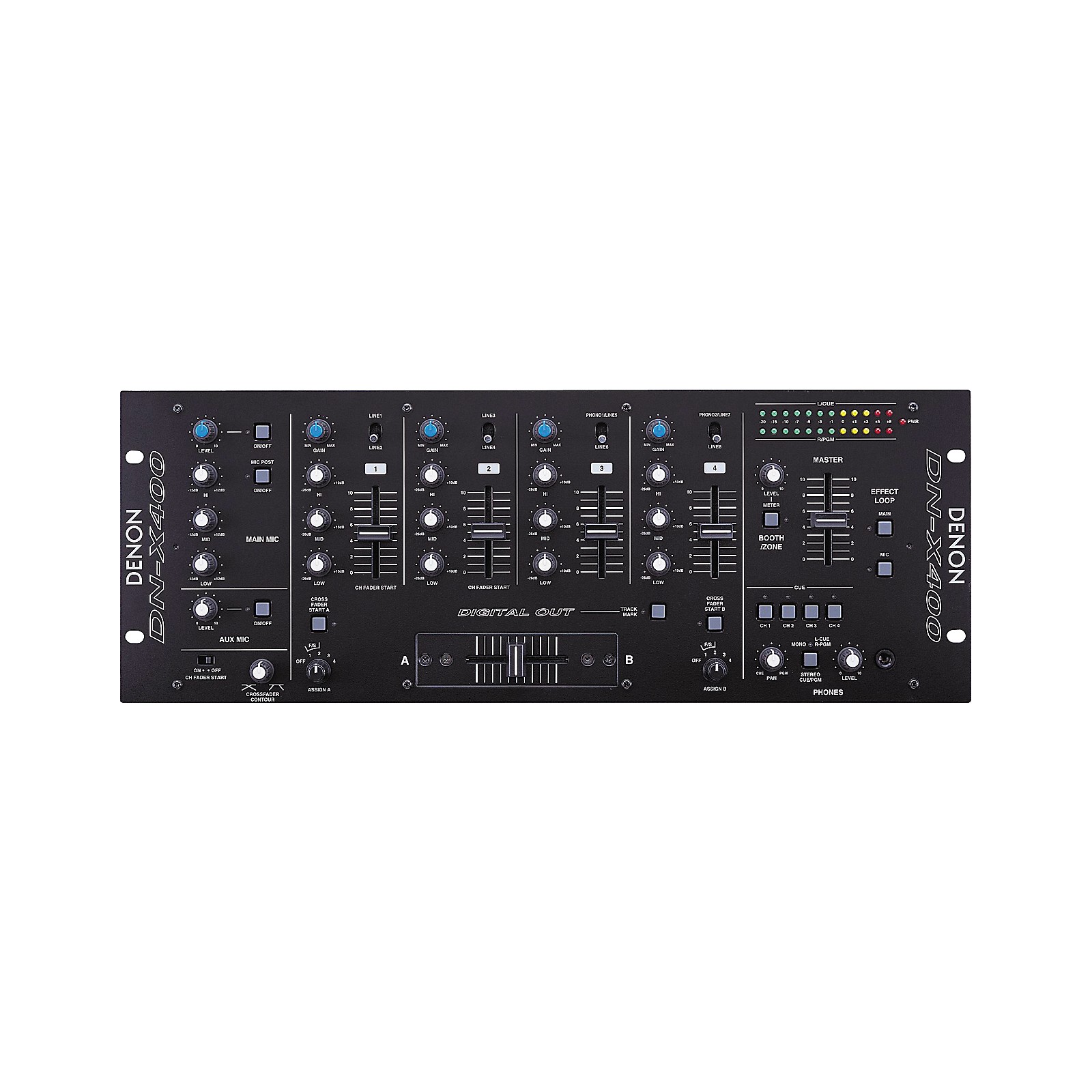 Denon DN-X400 Pro DJ Mixer | Musician's Friend
