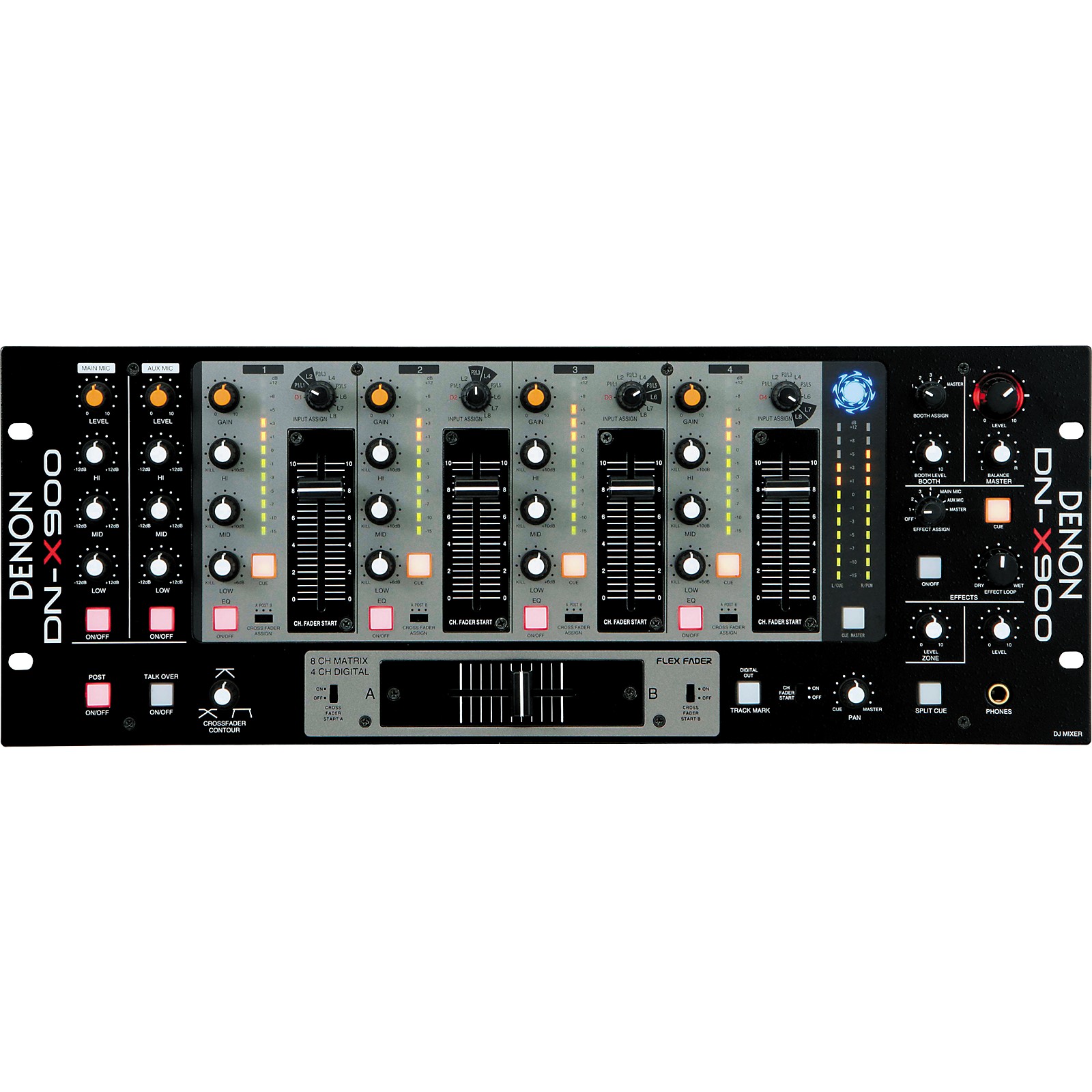Denon DN-X900 PRO DJ Mixer | Musician's Friend