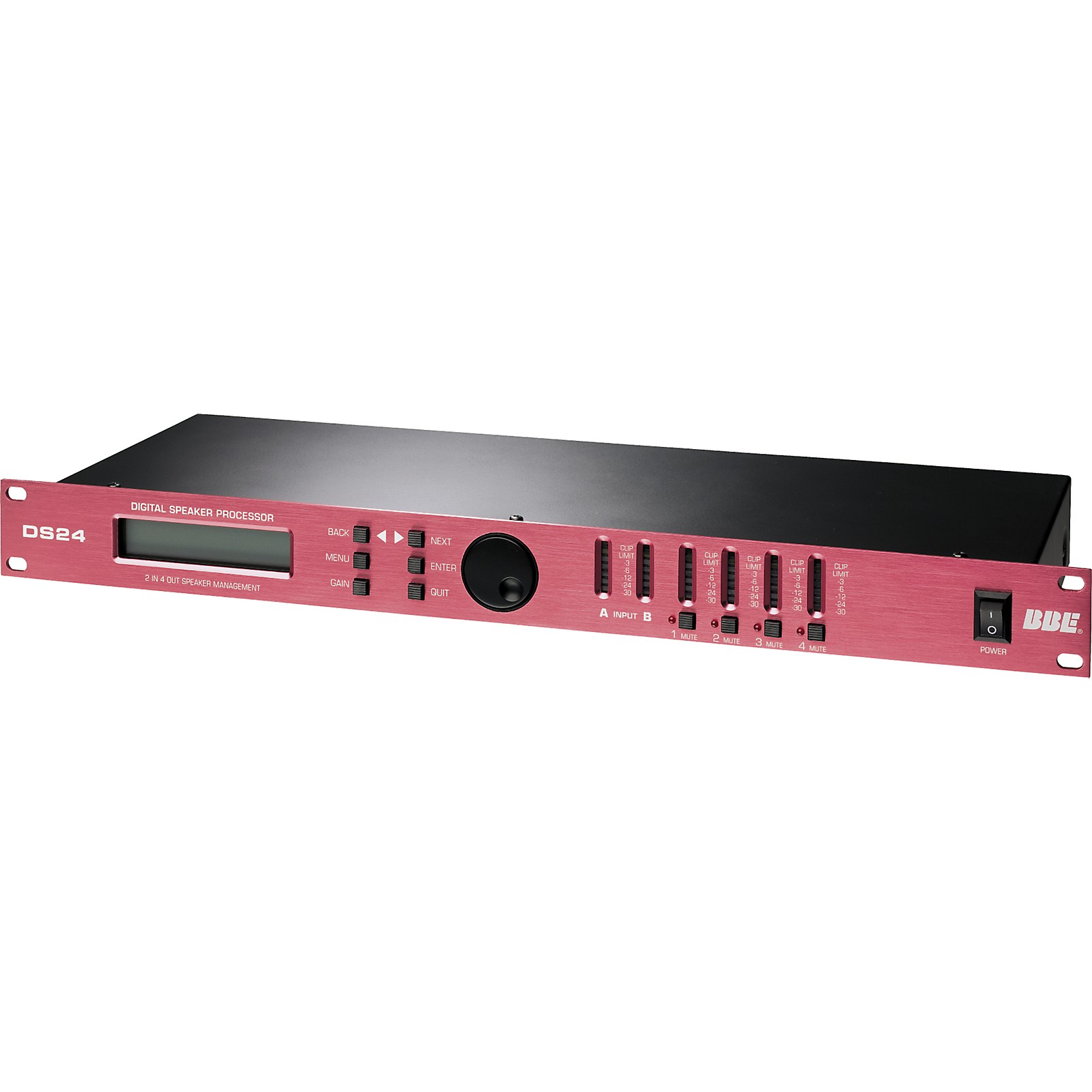 BBE DS24 Loudspeaker Management System 2-In 4-Out | Musician's Friend