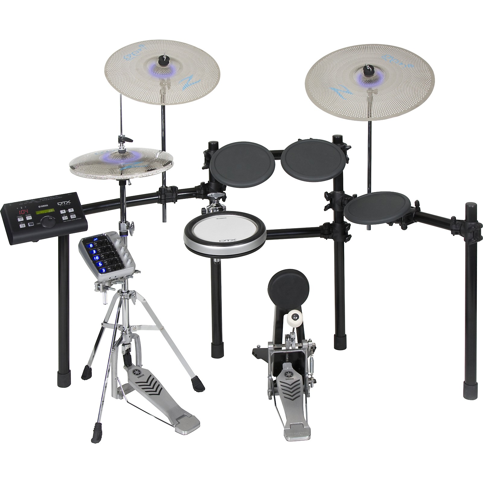Yamaha DTX520SP Electronic Drum Shell Pack with Zildjian Gen 16 Cymbals ...