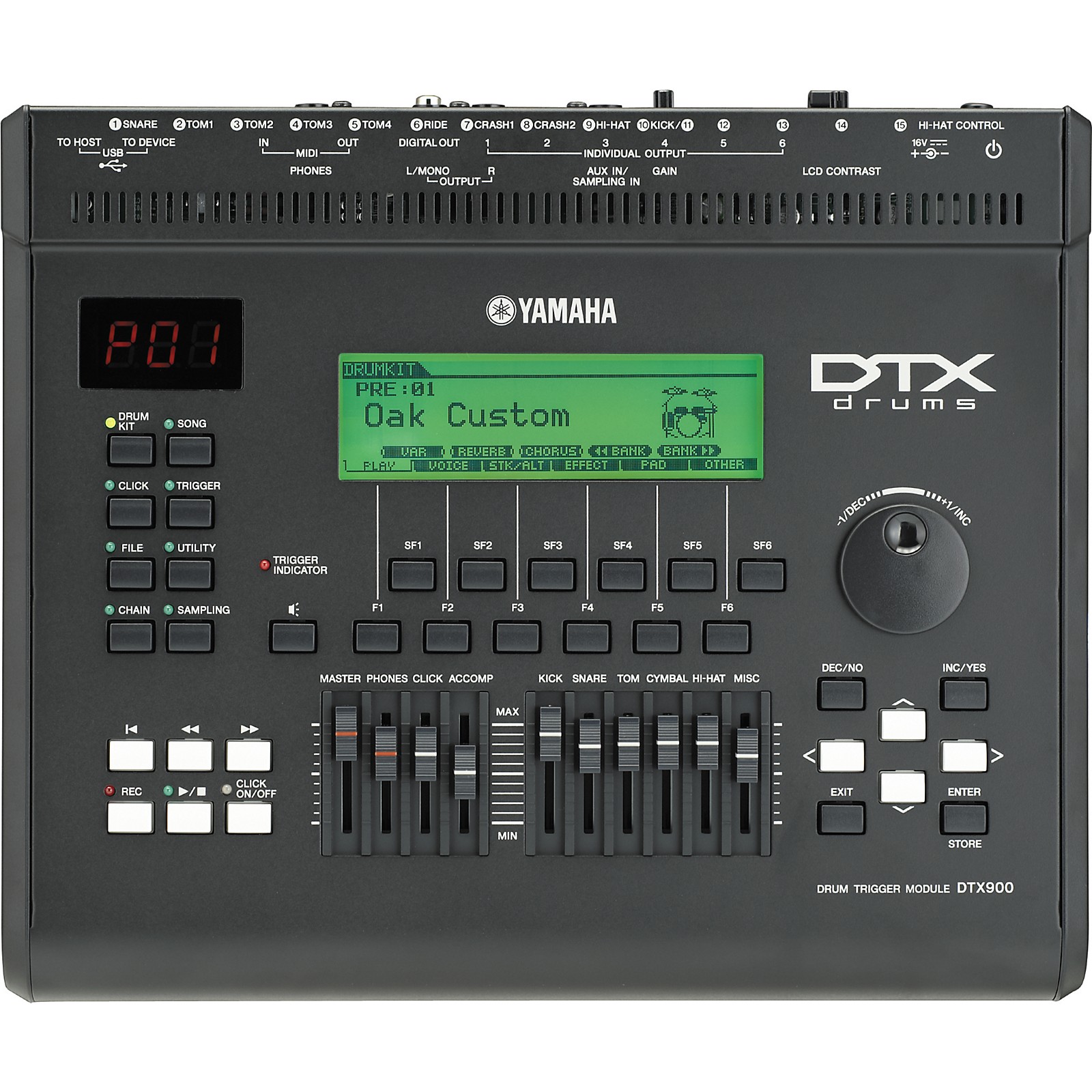 Yamaha DTX900 Electronic Drum Trigger Module | Musician's Friend