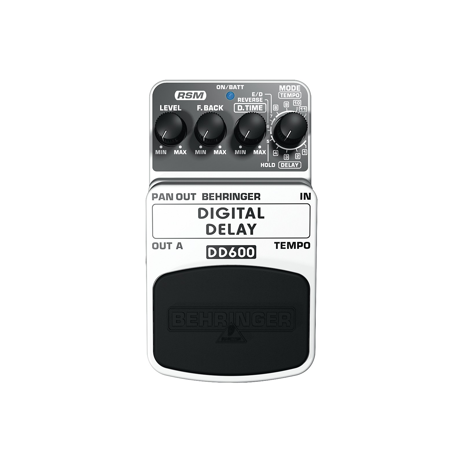 Behringer Digital Delay DD600 Guitar Effects Pedal | Musician's Friend