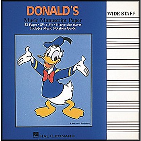 Hal Leonard Donald Duck Manuscript Paper | Musician's Friend
