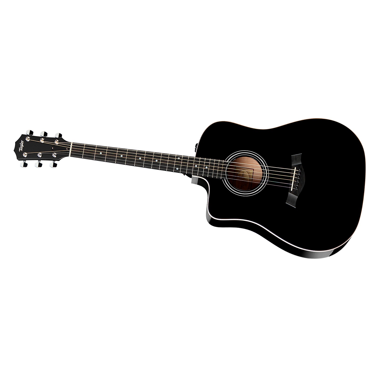 Taylor Dreadnought Cutaway Acoustic-Electric Guitar Left-Hand ...