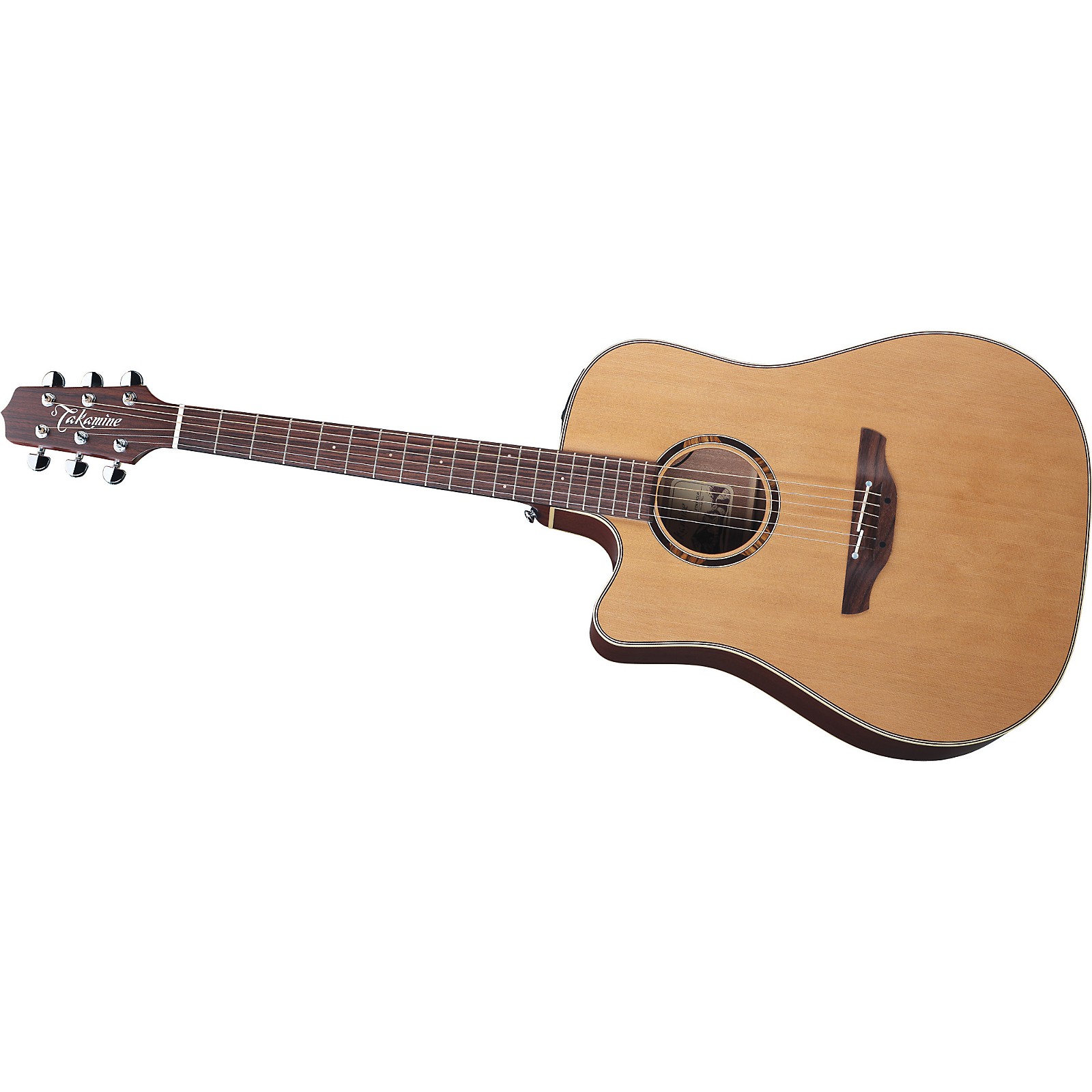 Takamine Dreadnought ETN10C-LH Acoustic-Electric Guitar Lefty ...