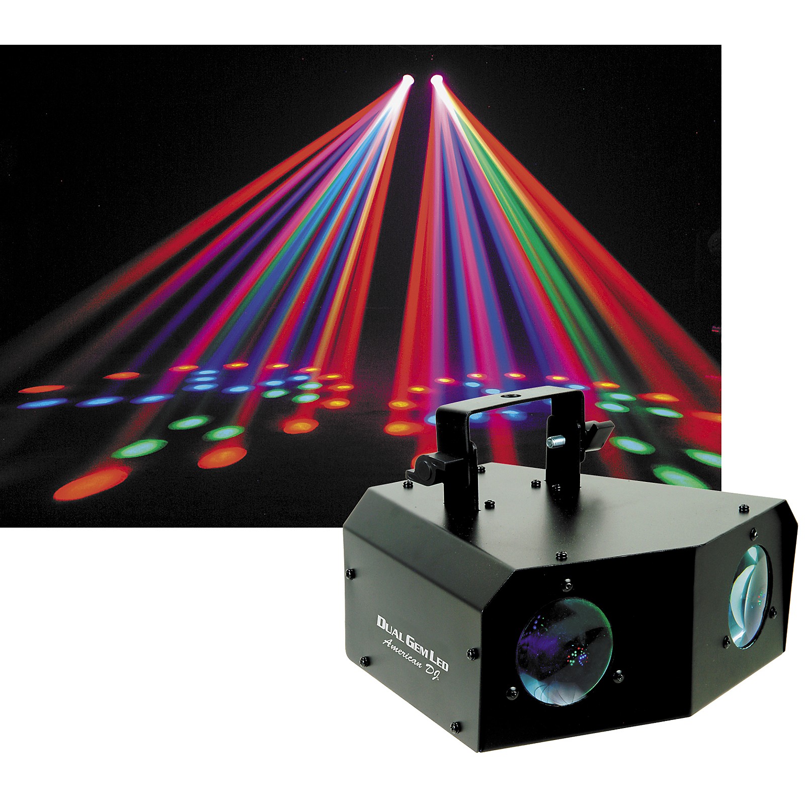 American DJ Dual Gem LED Dual Moonflower Lighting Effect | Musician's ...