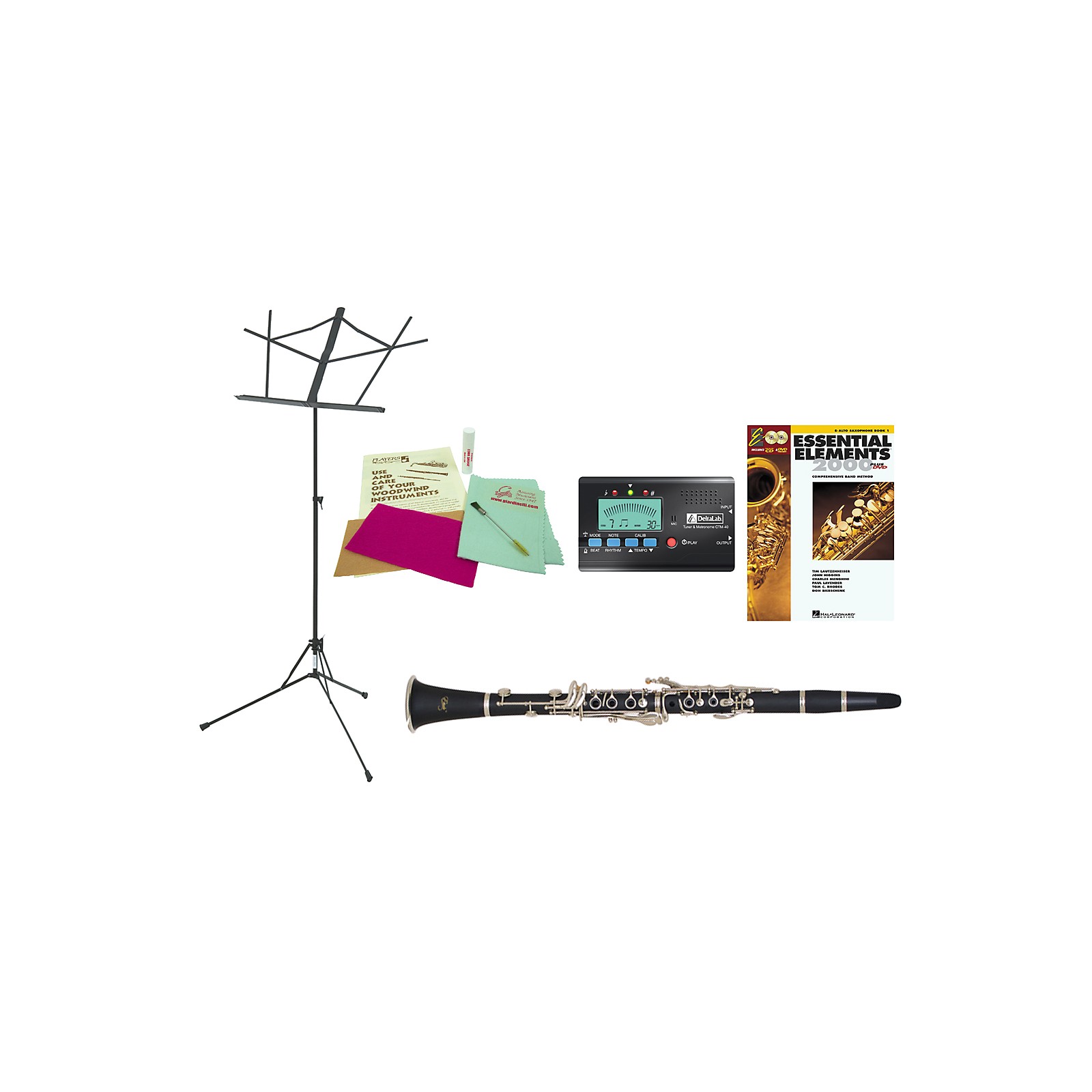 Etude ECL 100 Beginner Student Clarinet Bundle | Musician's Friend