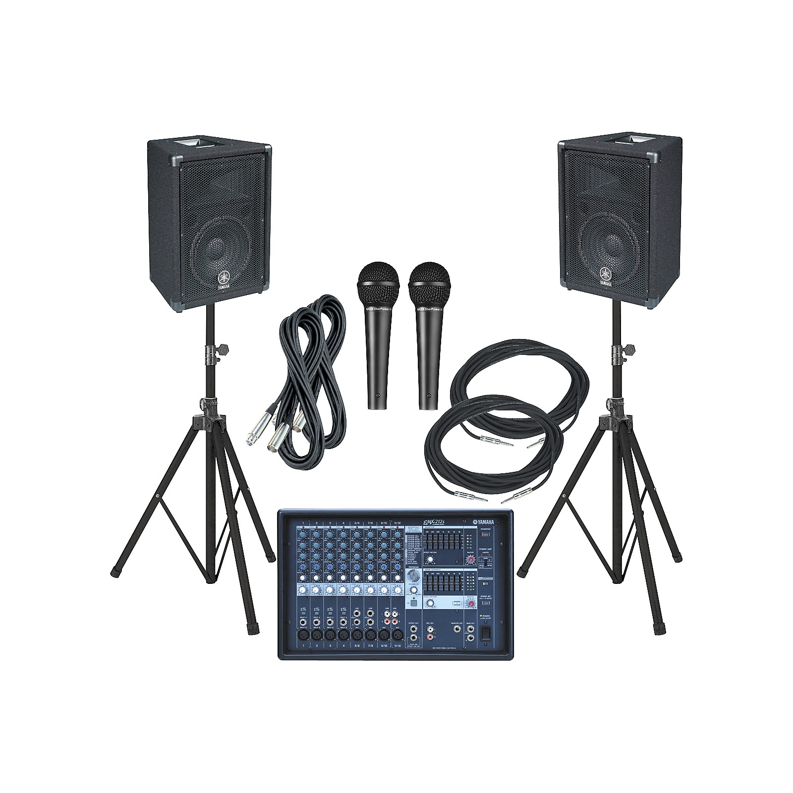 Yamaha EMX212S-BR10 PA Package | Musician's Friend