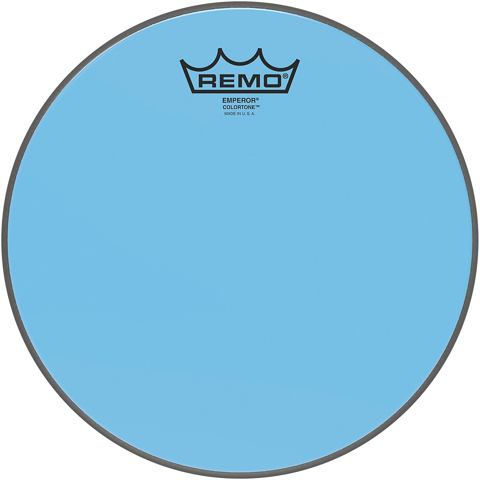 Remo Emperor Colortone Blue Drum Head 10 in. | Musician's Friend