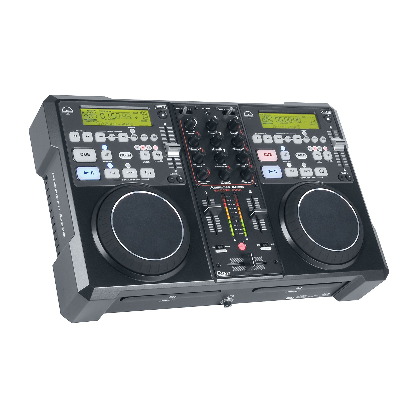 American Audio Encore 1000 DJ Plug & Play System | Musician's Friend American Audio Encore 1000 DJ Plug & Play System | Musician's Friend