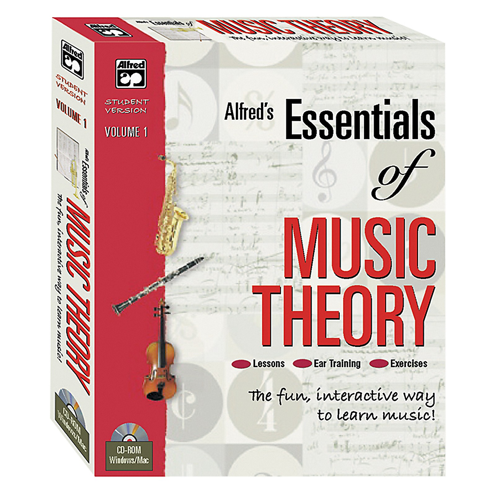 Alfred Essentials of Music Theory Lab Pak 30, Volume 1 | Musician's Friend
