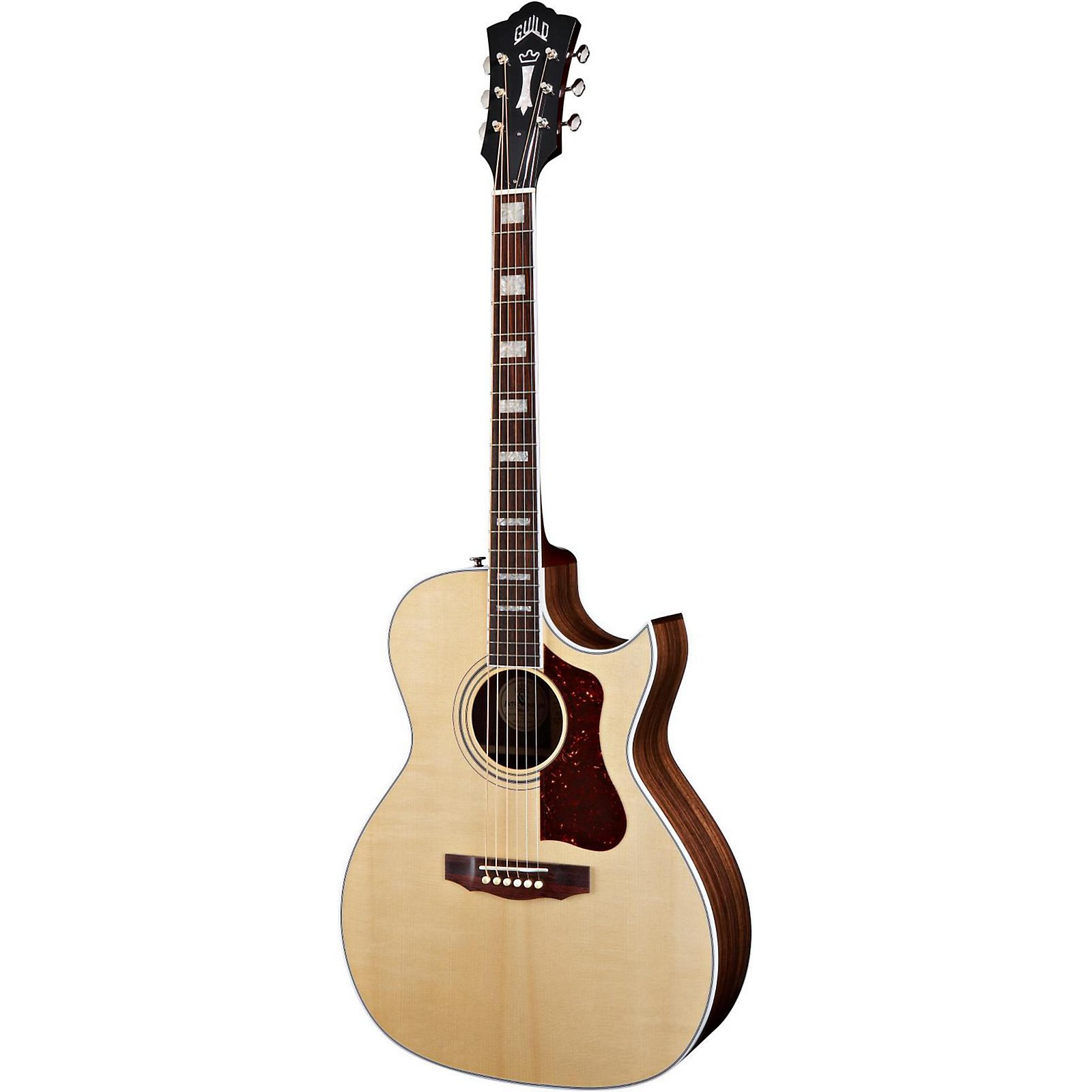 Guild F-47RC Acoustic-Electric Guitar with DTAR Multi-Source Pickup ...